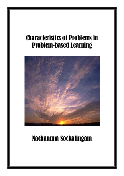 (PDF) Characteristics of Problems in Problem-based Learning