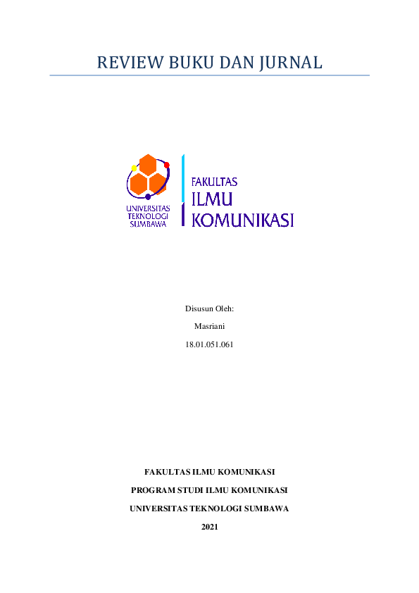(PDF) REVIEW BUKU DAN JURNAL
