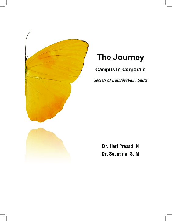 (PDF) The Journey - Book on Secrets of Employability Skills