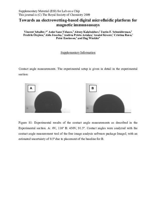 (PDF) Towards an electrowetting-based digital microfluidic platform for magnetic immunoassays ...