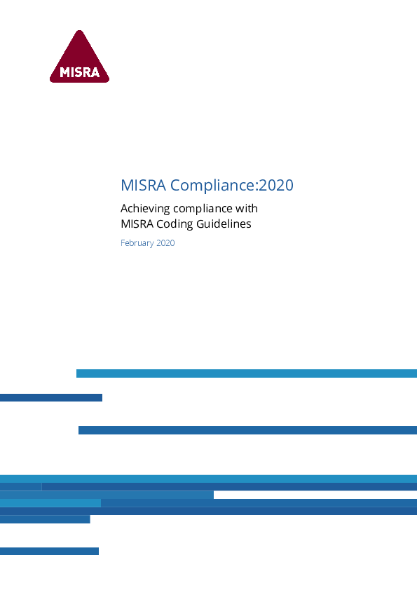 (PDF) MISRA Compliance 2020
