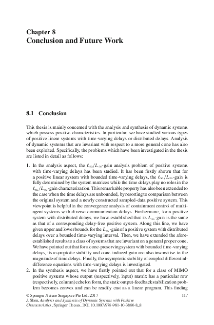 (PDF) Conclusion and Future Work