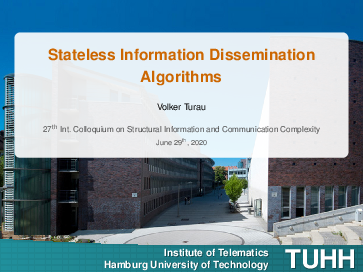 (PDF) Stateless Information Dissemination Algorithms