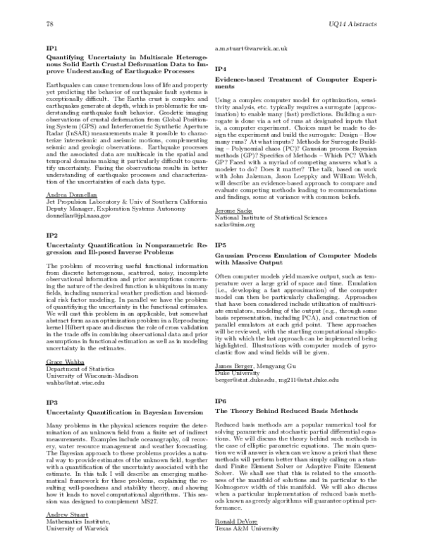 (PDF) Gaussian process emulation of computer models with massive output