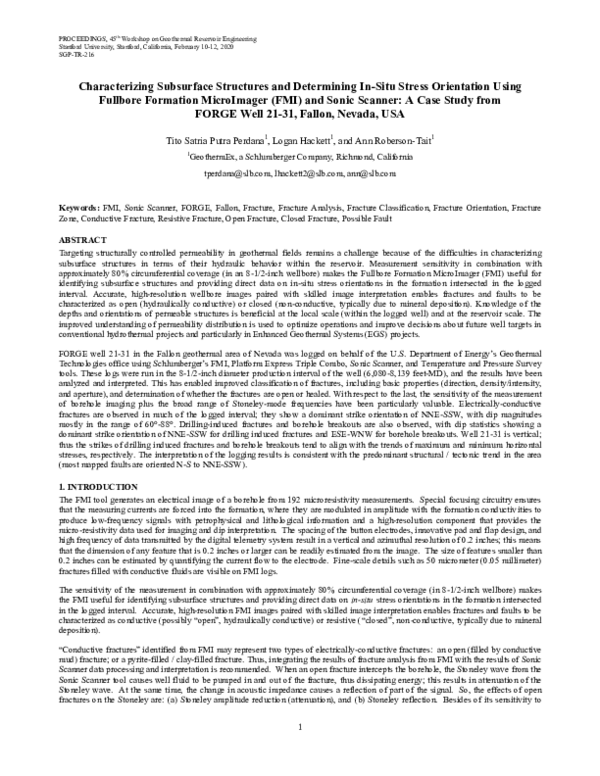 (PDF) Characterizing Subsurface Structures and Determining In-Situ ...