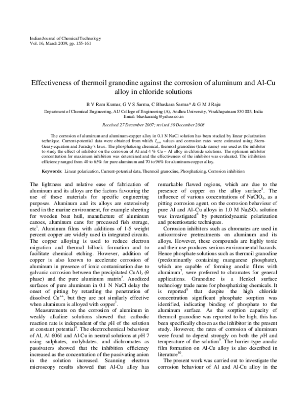 (PDF) Effectiveness of thermoil granodine against the corrosion of ...