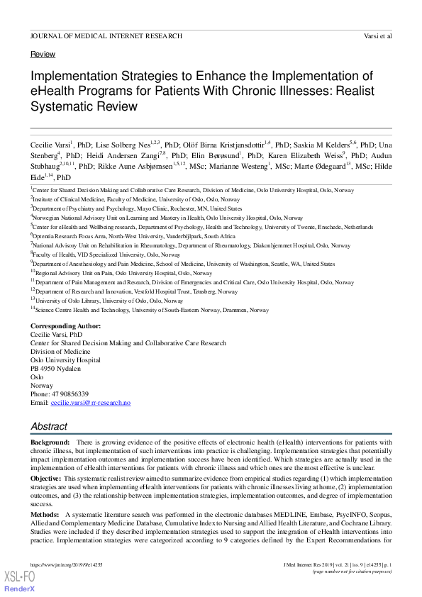 (PDF) Implementation Strategies to Enhance the Implementation of ...