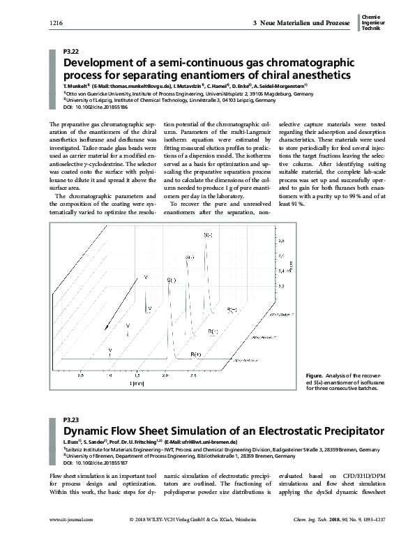 (PDF) Dynamic Flow Sheet Simulation of an Electrostatic Precipitator
