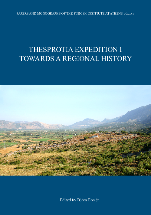 (PDF) Thesprotia expedition I: towards a regional history