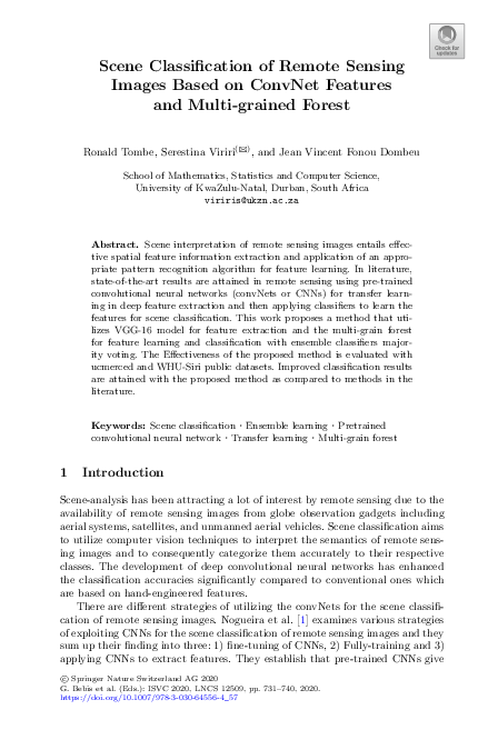 (PDF) Scene Classification of Remote Sensing Images Based on ConvNet Features and Multi-grained ...