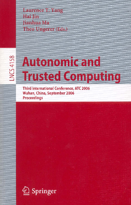 (PDF) Autonomic and Trusted Computing