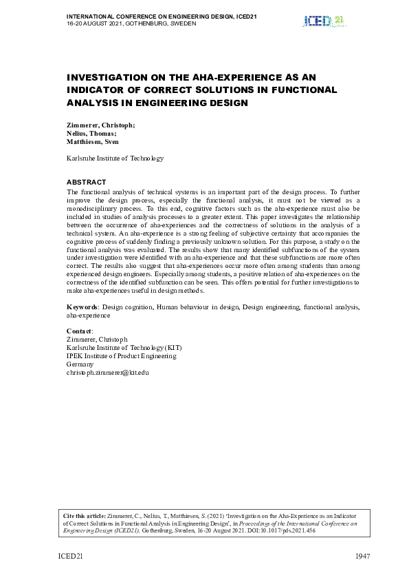 pdf-investigation-on-the-aha-experience-as-an-indicator-of-correct