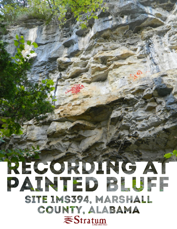 (PDF) Recording at Painted Bluff, Alabama
