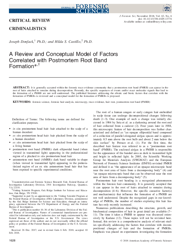 (PDF) A Review and Conceptual Model of Factors Correlated with ...