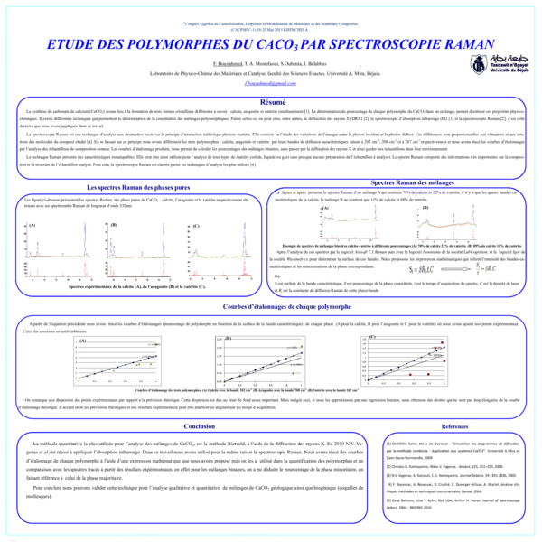 (PDF) Study of CaCo3 Polymorphs by Raman Spectroscopy (Etudes des ...