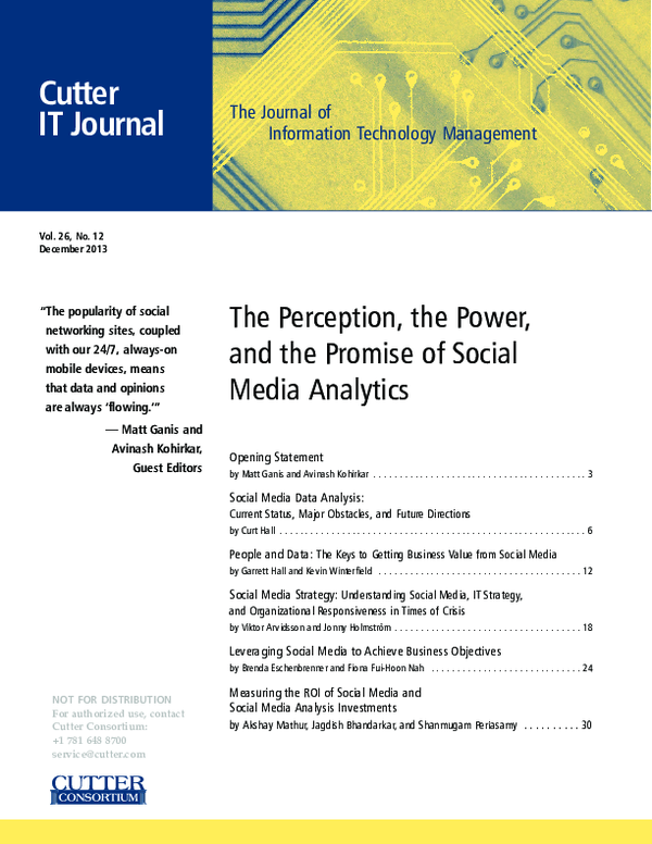 (PDF) The Perception , the Power , and the Promise of Social Media ...