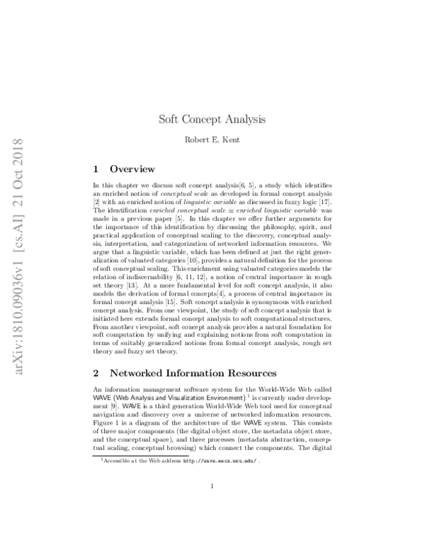 (PDF) Soft Concept Analysis
