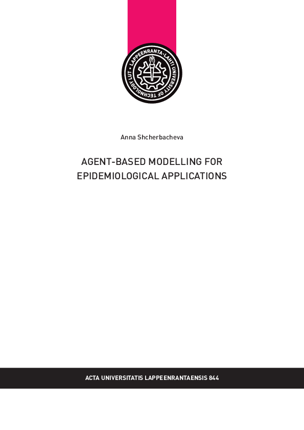 (PDF) Agent-based modelling for epidemiological applications