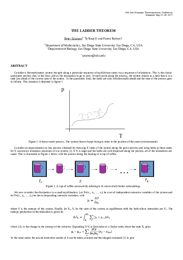 (PDF) The Ladder Theorem