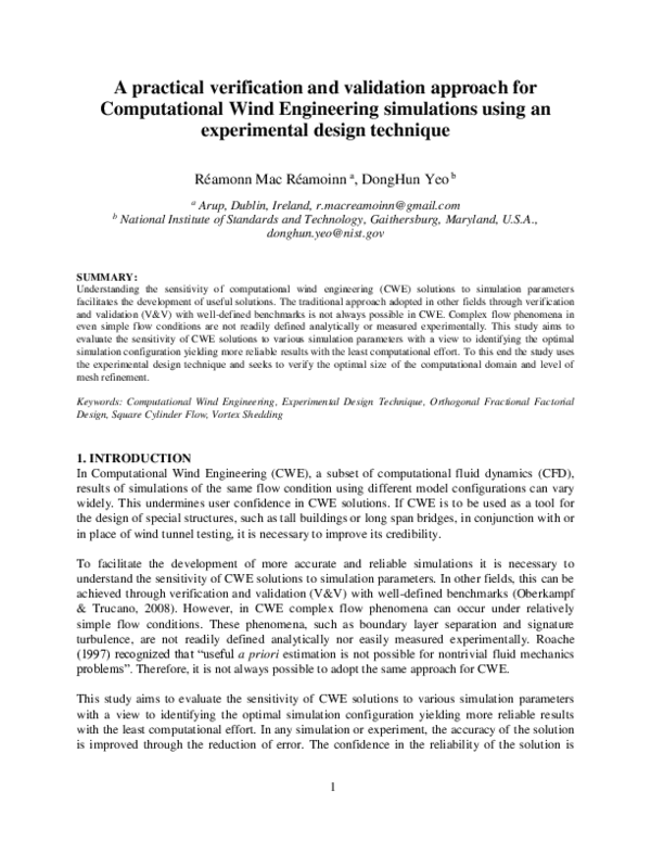 Pdf A Practical Verification And Validation Approach For
