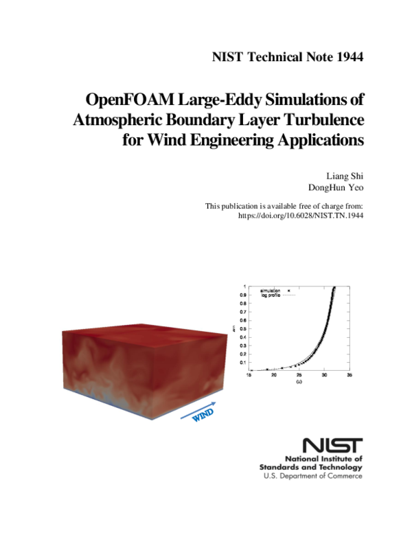 (PDF) OpenFOAM large-eddy simulations of atmospheric boundary layer turbulence for wind ...