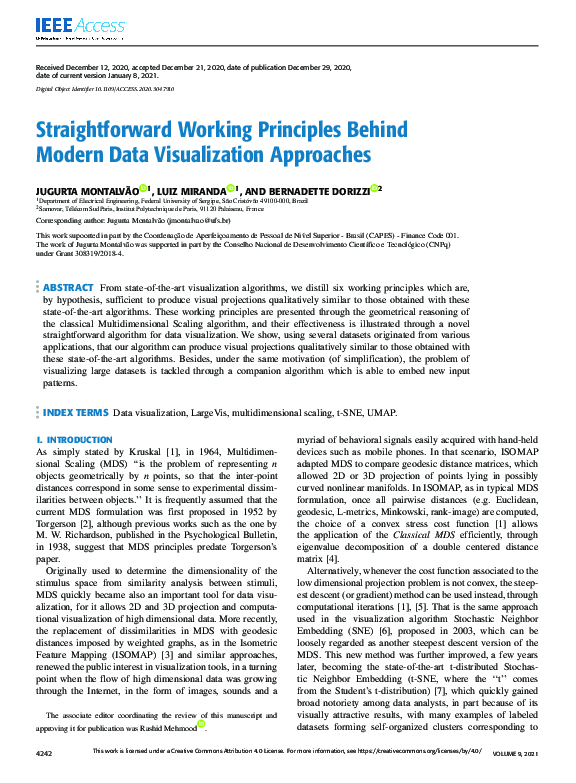 (PDF) Straightforward Working Principles Behind Modern Data ... (PDF) Straightforward Working Principles Behind Modern Data ...