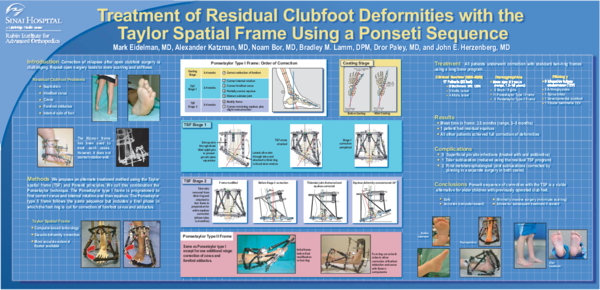 (PDF) Treatment of Residual Clubfoot Deformities with the Taylor ...
