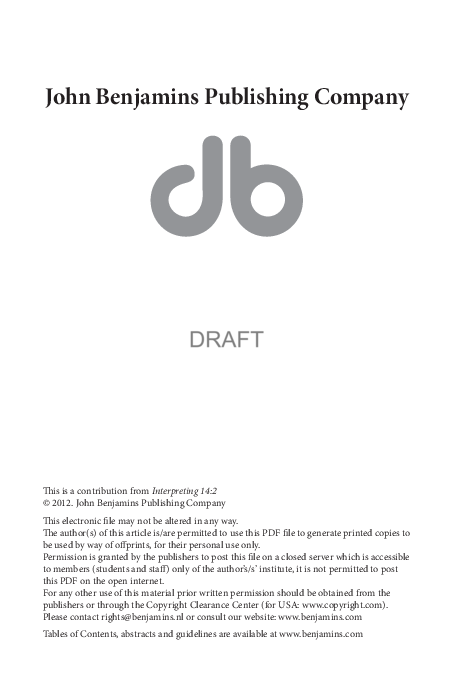 (PDF) "The jeunes de langues in the eighteenth century: Spain's first ...