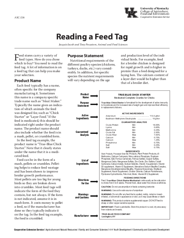 (PDF) Reading a Feed Tag