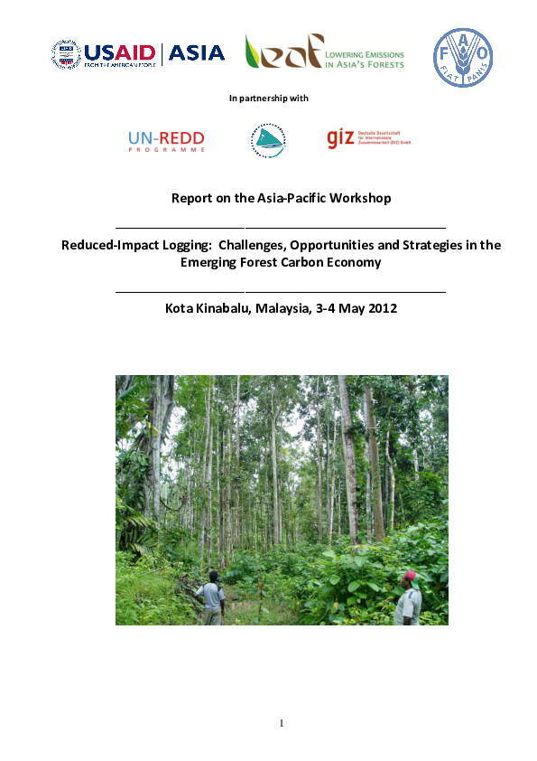 (PDF) Reduced-Impact Logging: Challenges, Opportunities and Strategies ...