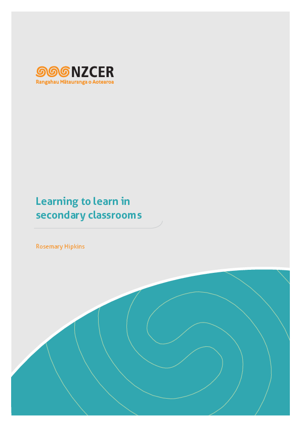 (PDF) Learning to Learn in Secondary Classrooms