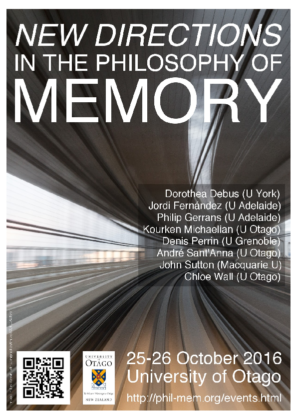 (PDF) New Directions in the Philosophy of Memory