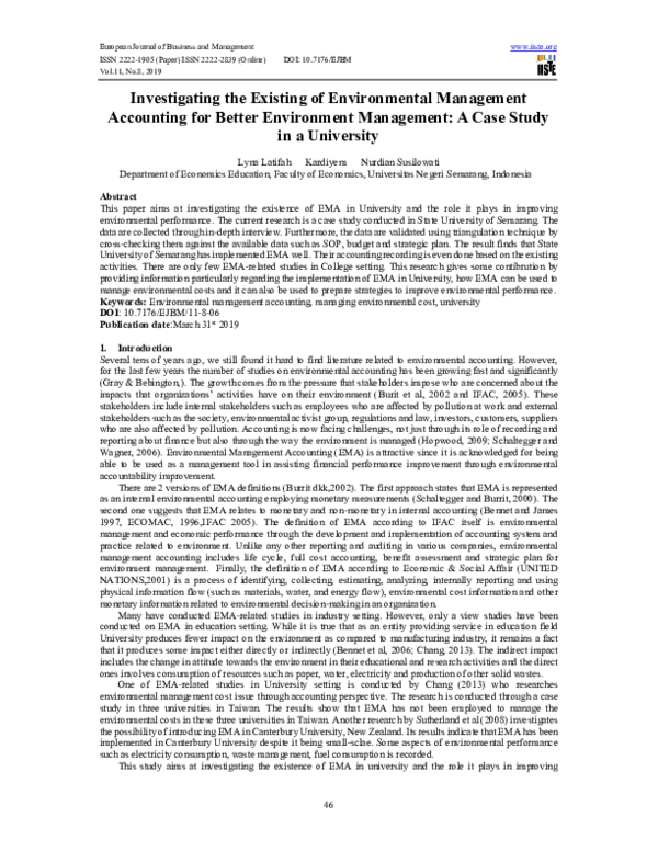 (PDF) Investigating the Existing of Environmental Management Accounting ...