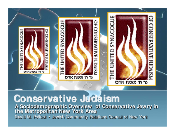 (PDF) Conservative Judaism