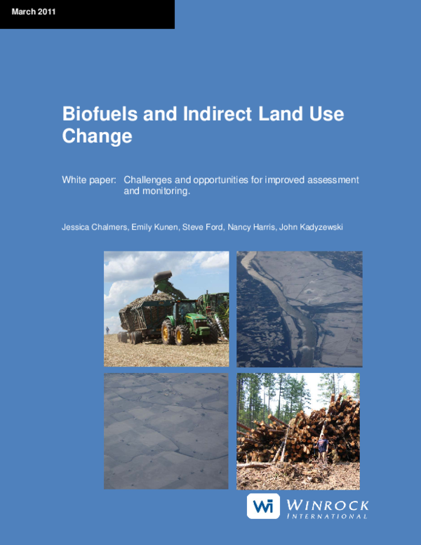 (PDF) Biofuels and Indirect Land Use Change