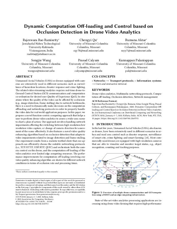 Pdf Dynamic Computation Off Loading And Control Based On Occlusion