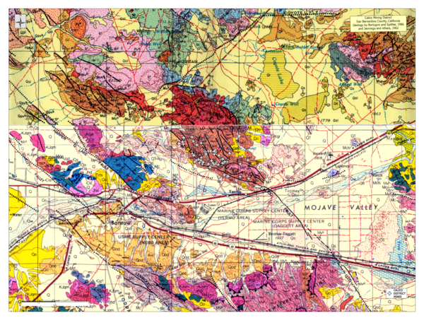 (PDF) Geologic Map of the Calico Mining District and Surrounding Areas ...
