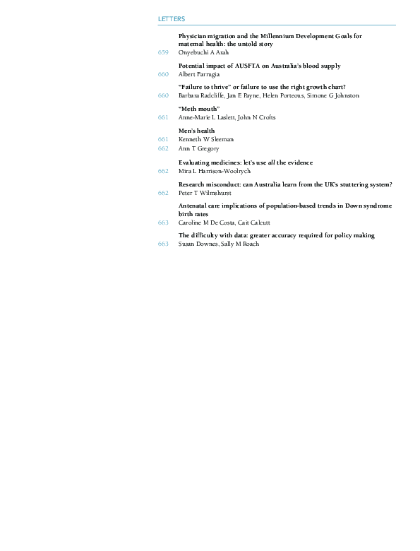 (PDF) Failure to thrive" or failure to use the right growth chart?