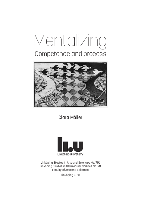 (PDF) Mentalizing : Competence and process