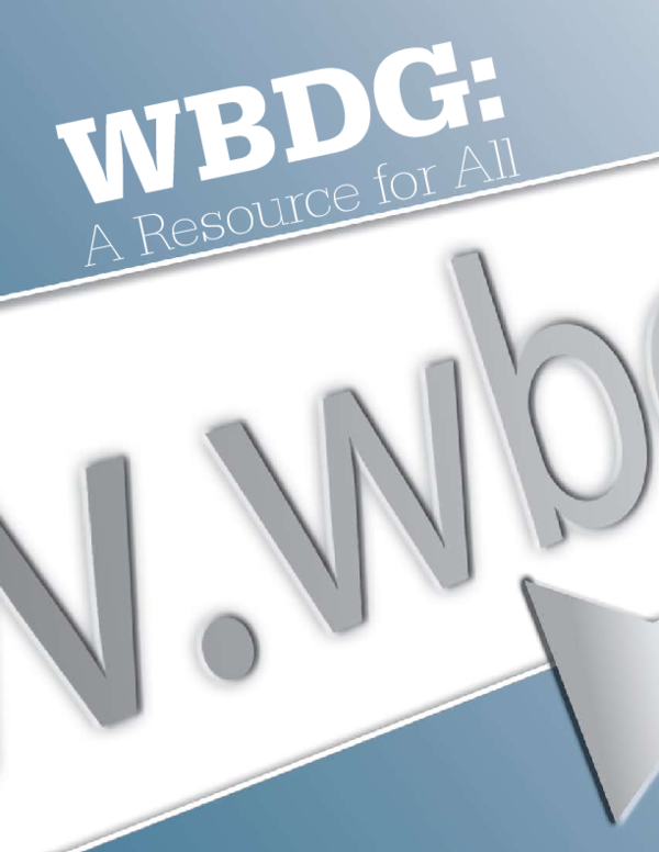 (PDF) WBDG: A Resource for All