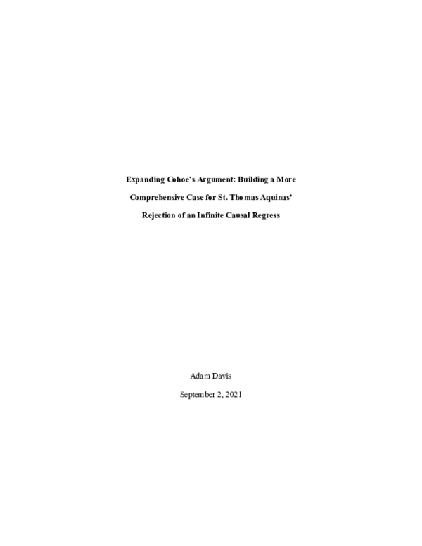 (PDF) Expanding Cohoe’s Argument: Building a More Comprehensive Case ...