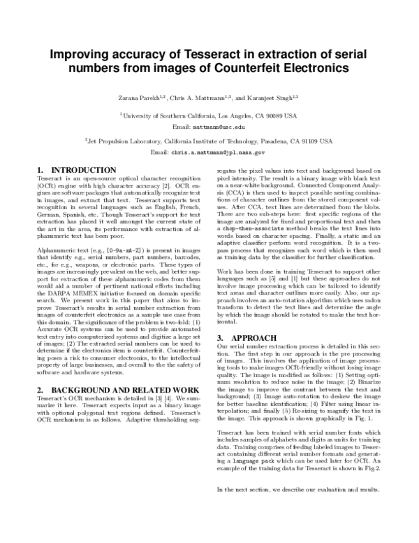 (PDF) Improving accuracy of Tesseract in extraction of serial numbers ...