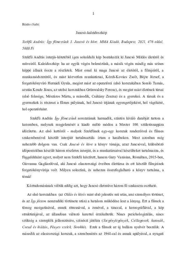 (DOC) Jancsó-kaleidoszkóp