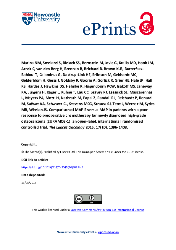 (PDF) Comparison of MAPIE versus MAP in patients with a poor response ...
