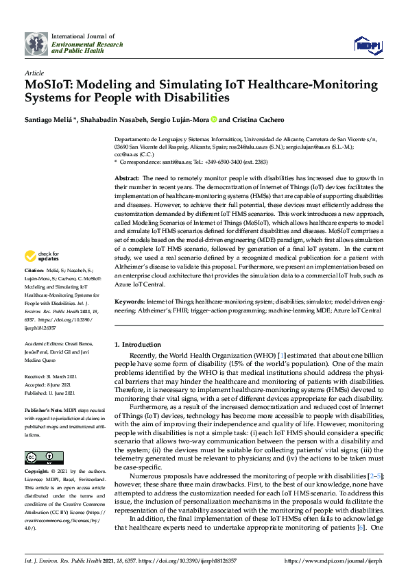 (PDF) MoSIoT: Modeling and Simulating IoT Healthcare-Monitoring Systems ...