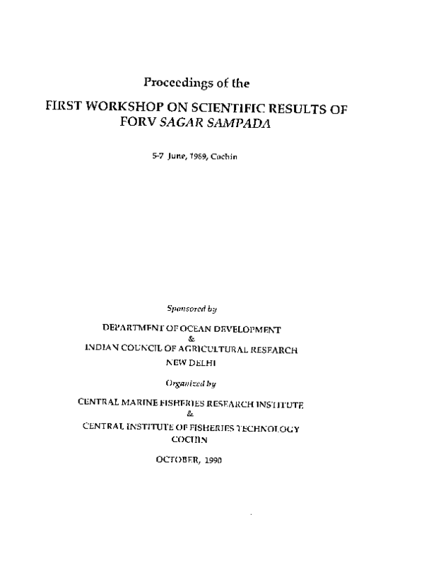 (PDF) A check list of fishes of the Exclusive Economic Zone of ...