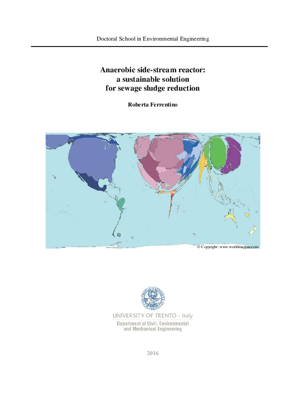 (PDF) Anaerobic side-stream reactor: a sustainable solution for sewage ...
