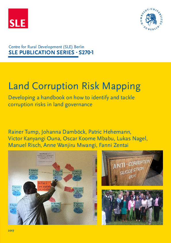 (PDF) Land Corruption Risk Mapping