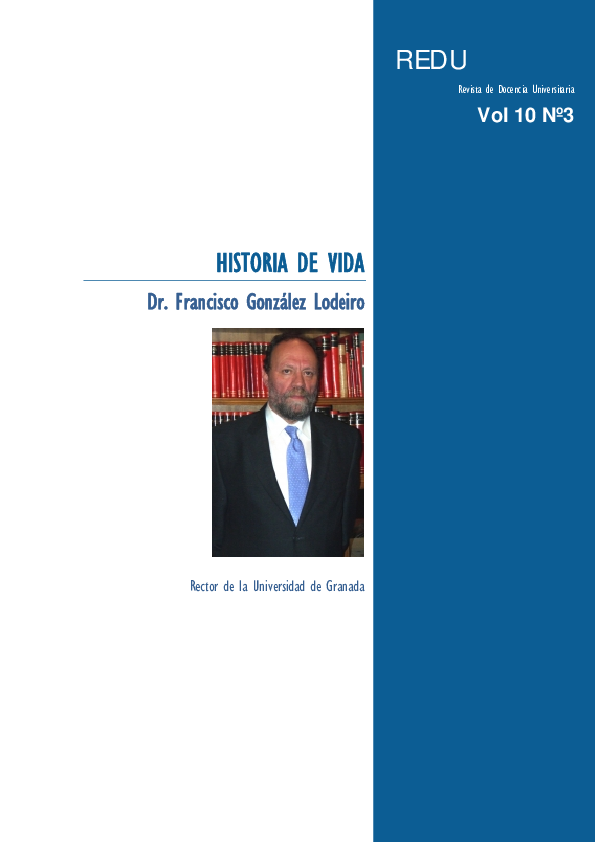 (PDF) Francisco González Lodeiro: una trayectoria profesional vinculada ...