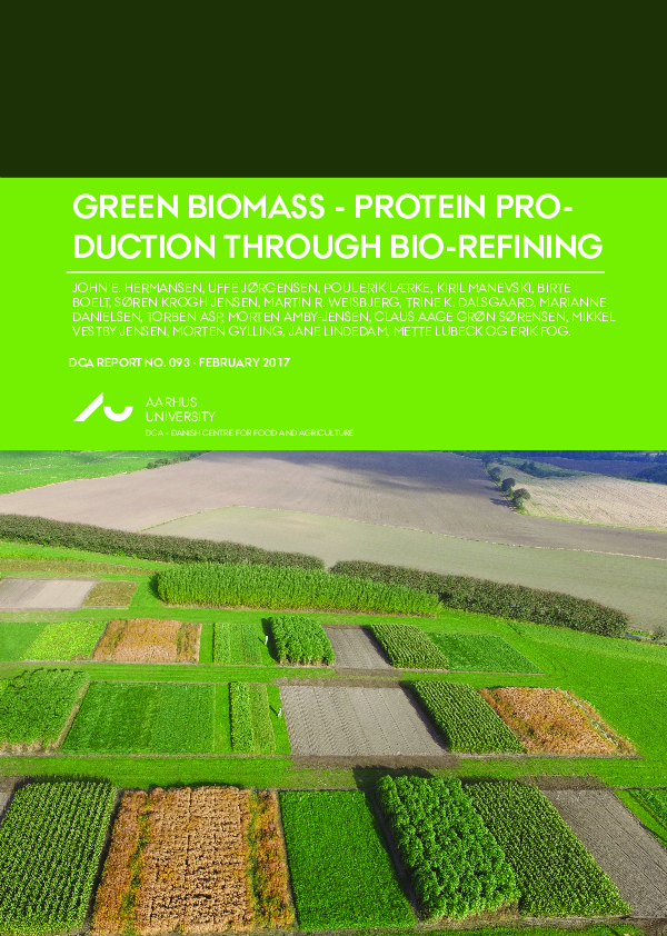 (PDF) Green biomass – protein production through bio-refining ...